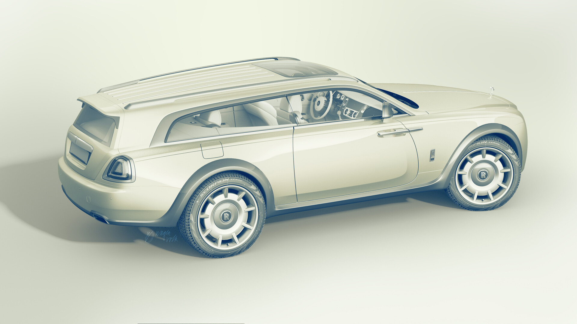 Wagen Volk - luxury shooting break