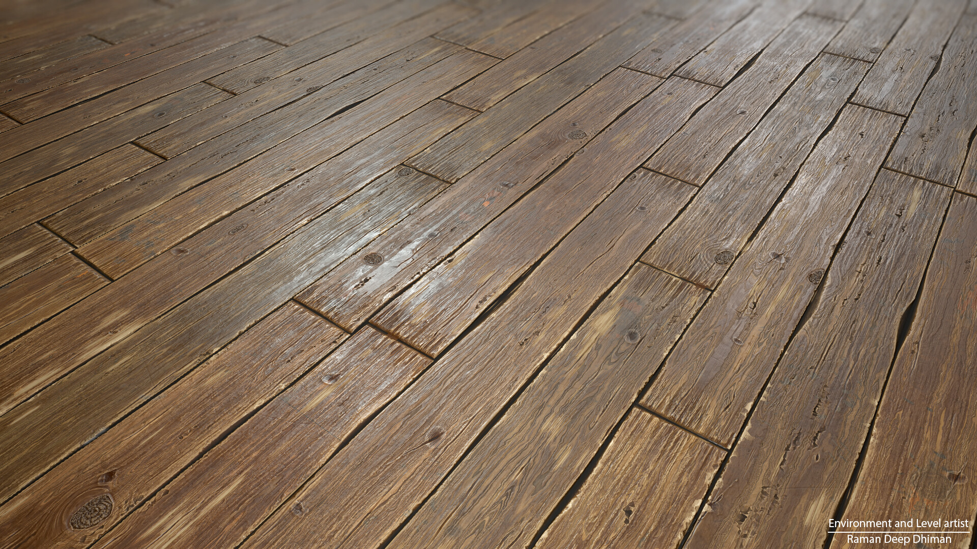 Raman - OLD WOODEN FLOOR