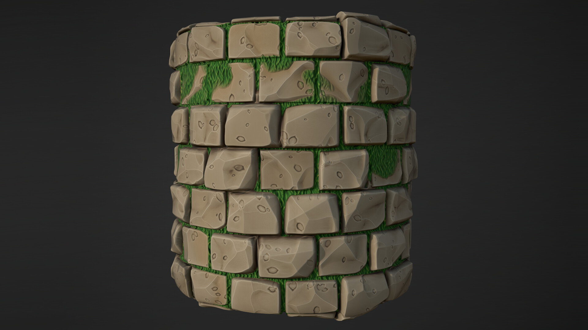 ArtStation - "Hand-Painted" Stone Floor