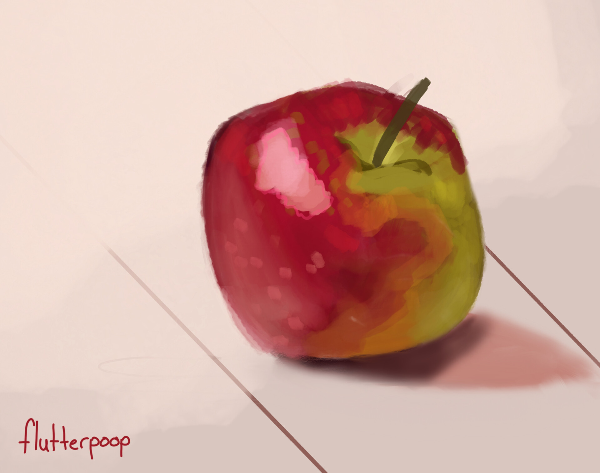 ArtStation - Digital Apple