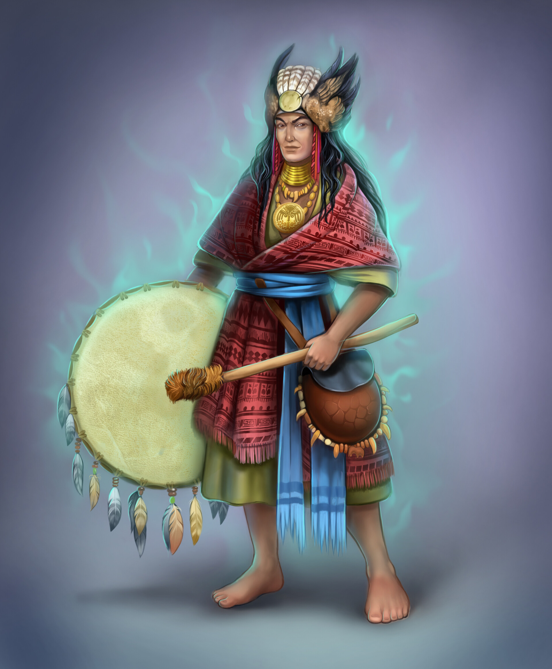 ArtStation - Shaman character