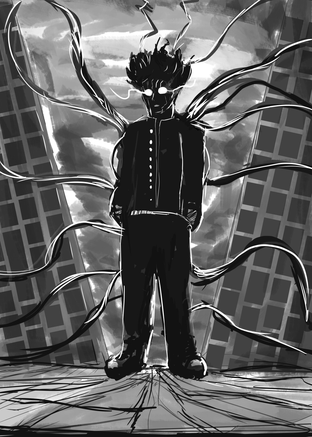 ArtStation - Mob Psycho 100 Fanart