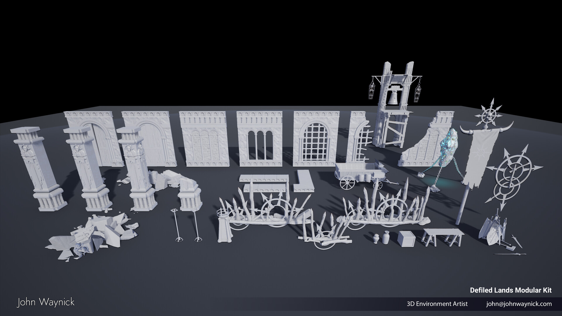 John Waynick: Environment Artist - Warhammer Defiled Lands Breakdown