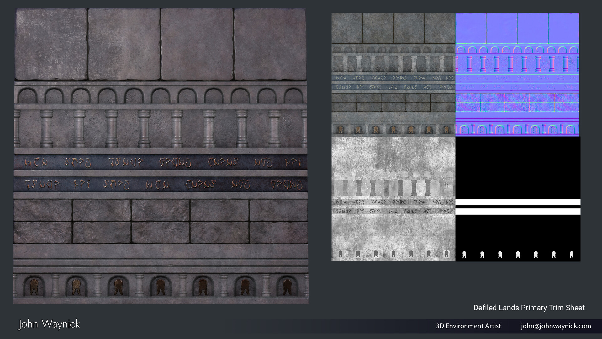 John Waynick: Environment Artist - Warhammer Defiled Lands Breakdown