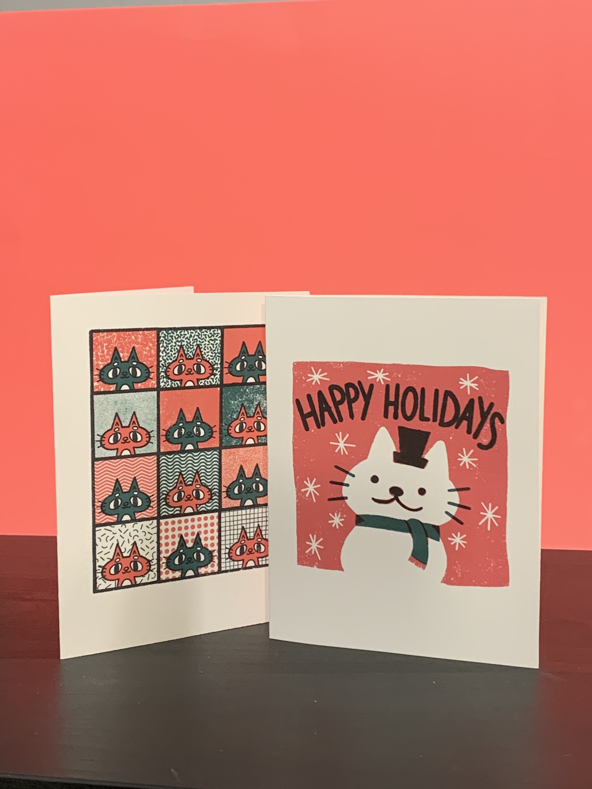 ArtStation - Rude Pets Club Holiday Cards