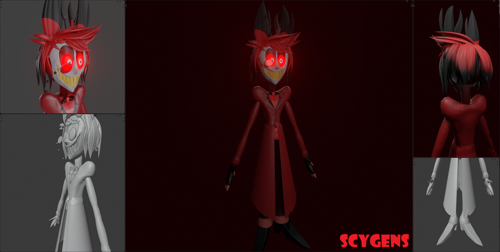 ArtStation - Alastor Model Complete (for now)