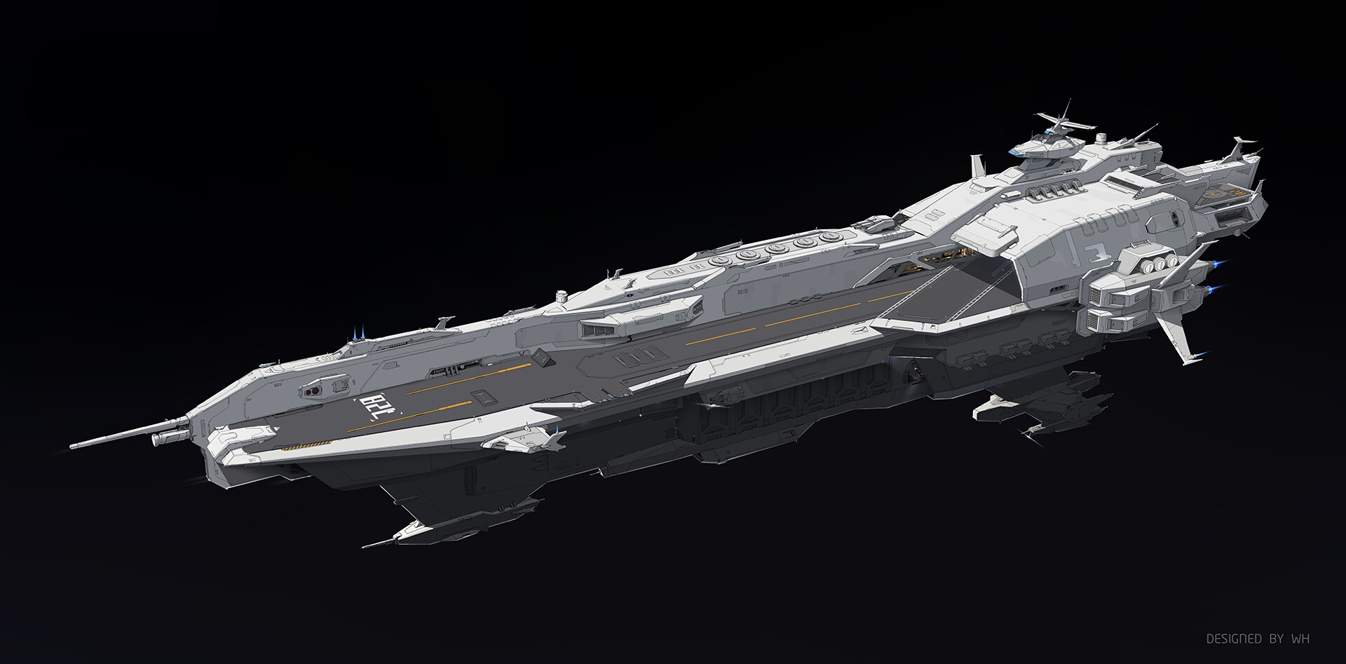 ArtStation - Spaceship design