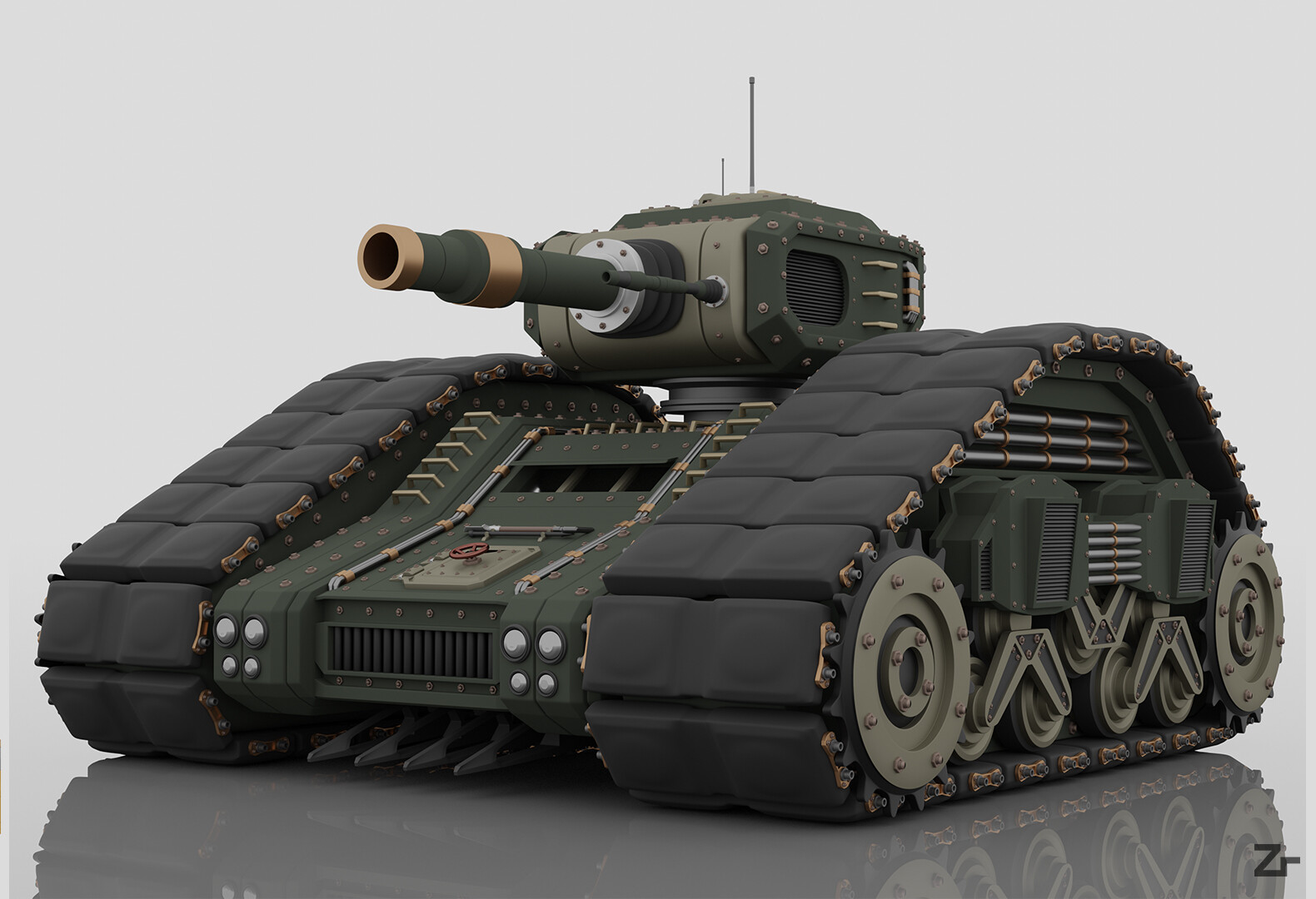 ArtStation - Heavy Battle Tank