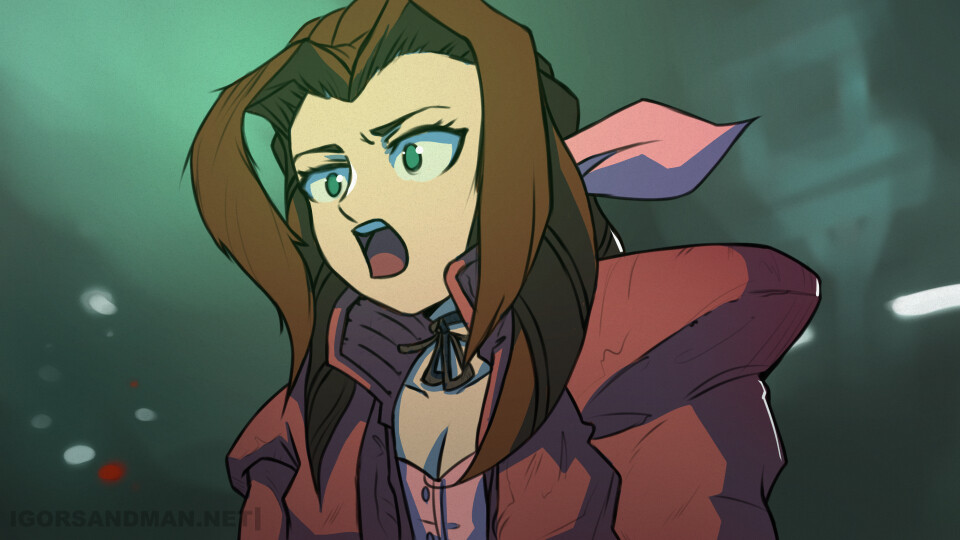 ArtStation - Aerith - Final Fantasy VII