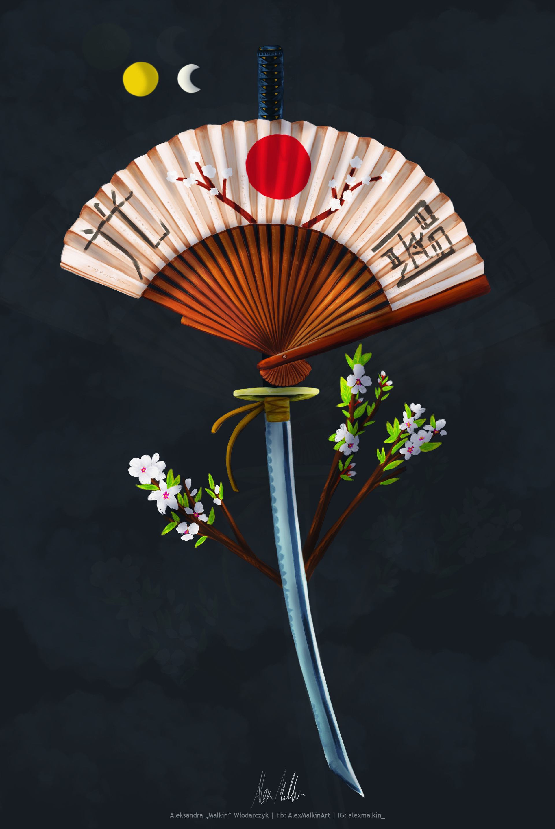 ArtStation - Fan and Sword