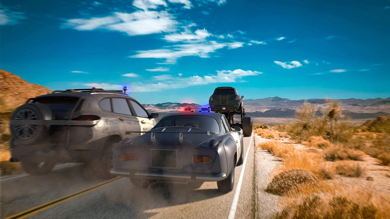 ArtStation - Desert Chase Project