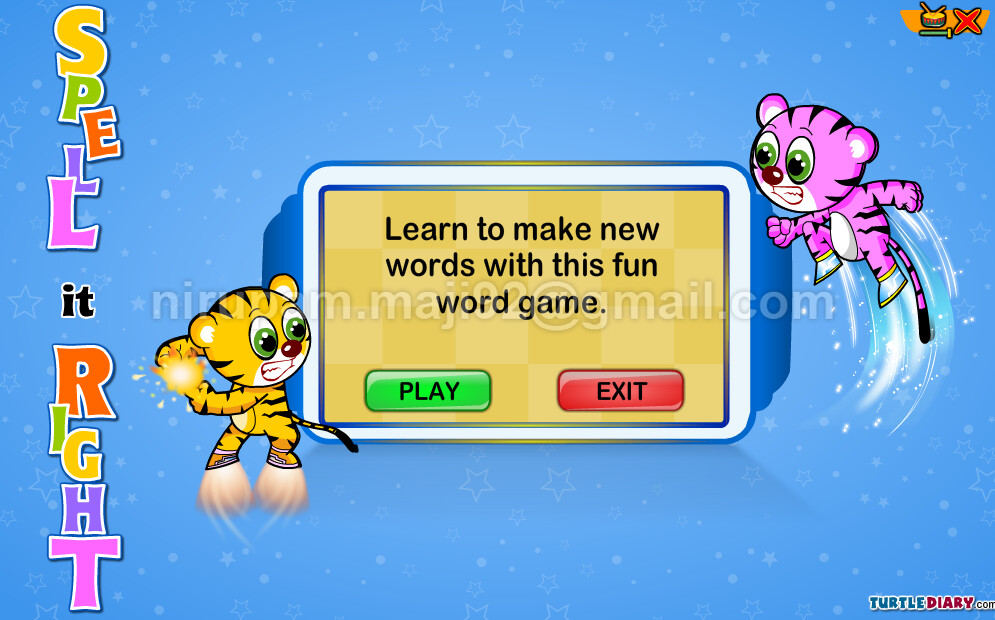 ArtStation - Spell game UI (Kid's learning game)