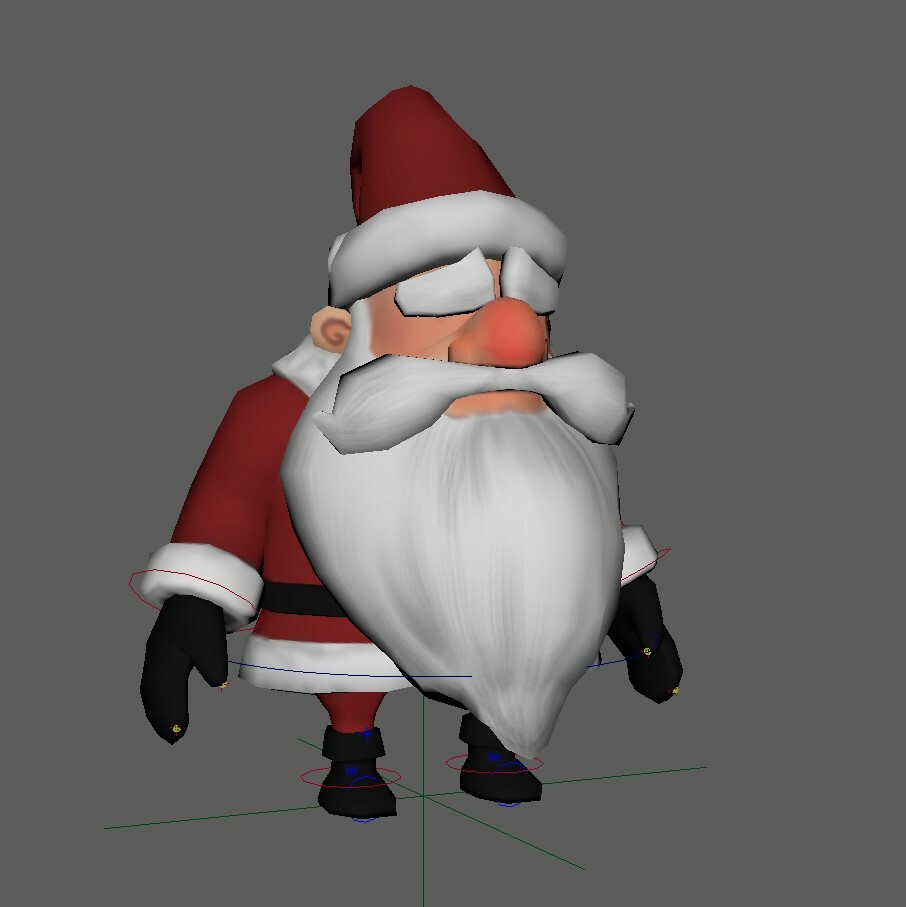 ArtStation - Santa 3D Game