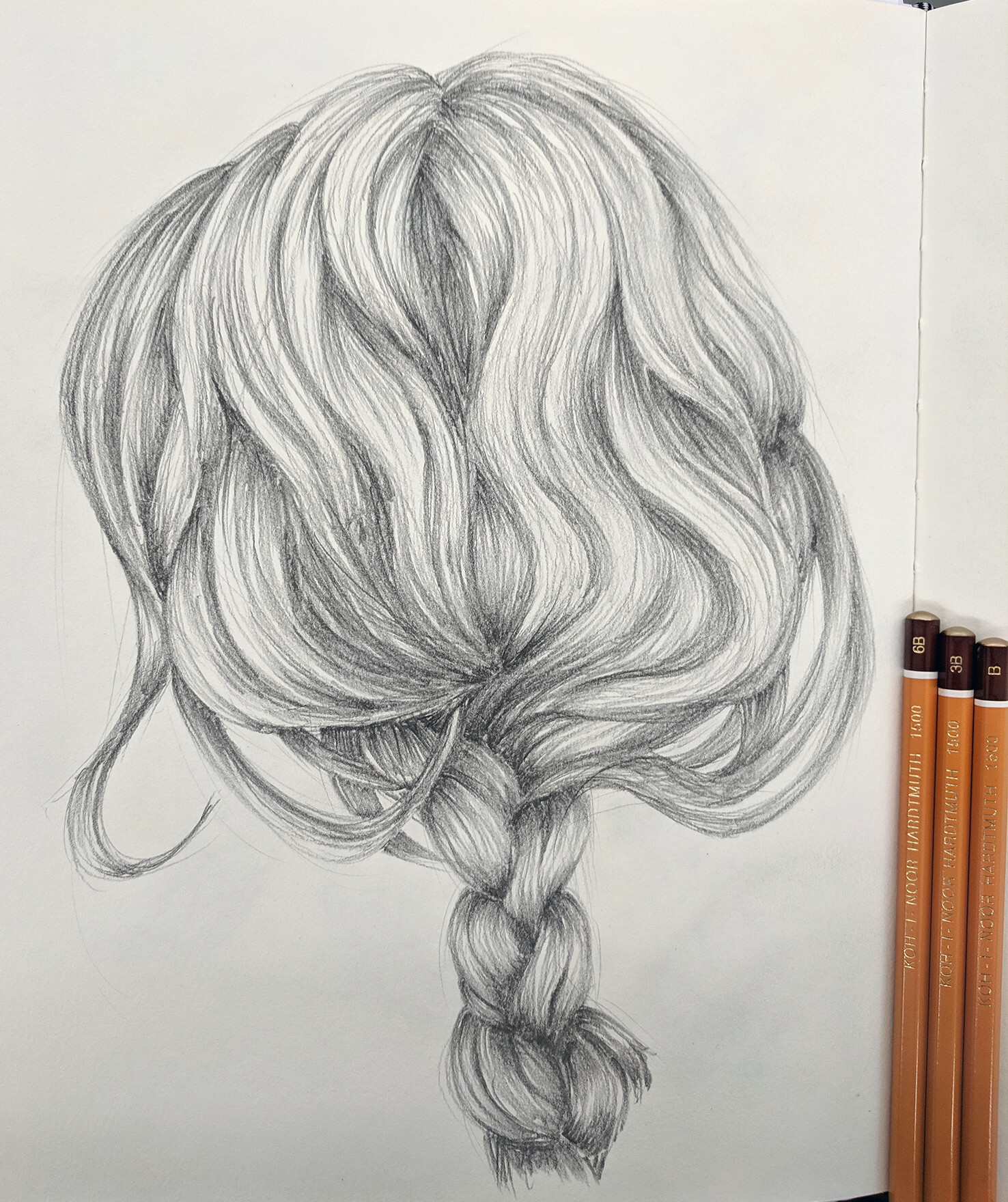 Nicola Edwards - More Hair Studies