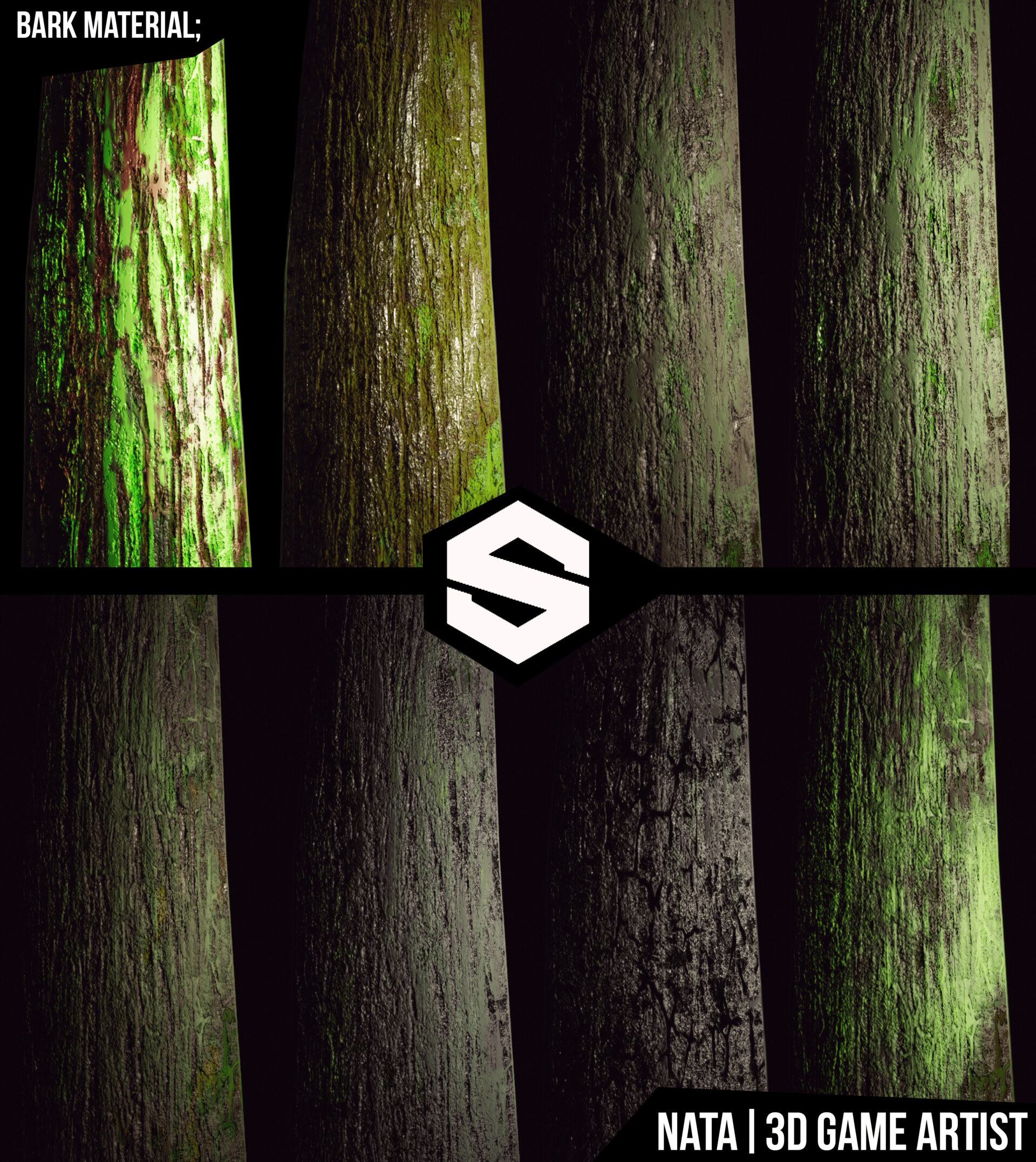 ArtStation - Bark Material Generator (Substance)