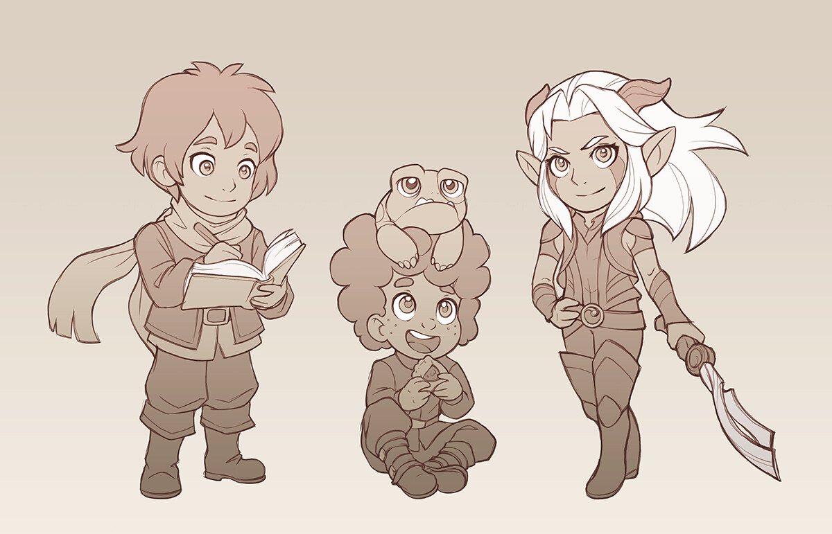 how to draw dragon prince