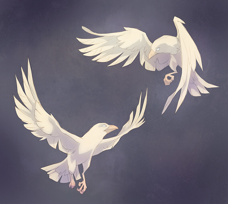 ArtStation - White Crows