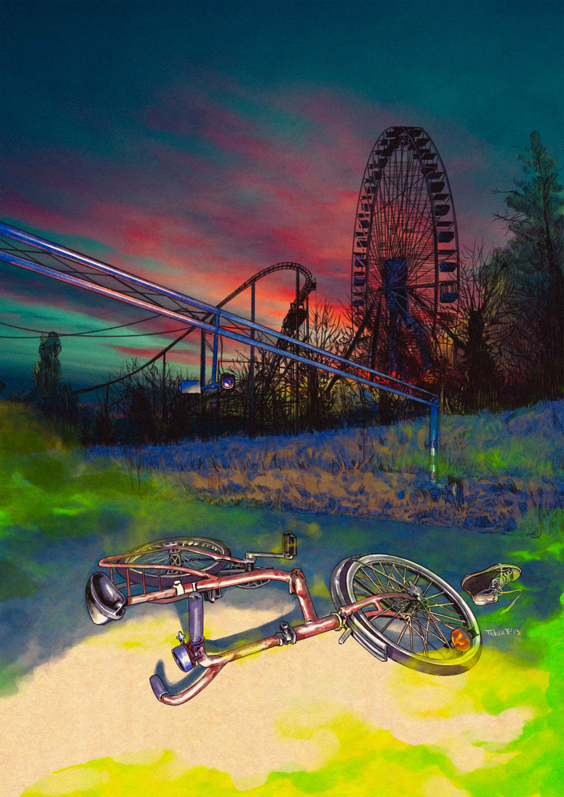 ArtStation - Goosebump [Volume 04] One Day At HorrorLand • R.L.Stine