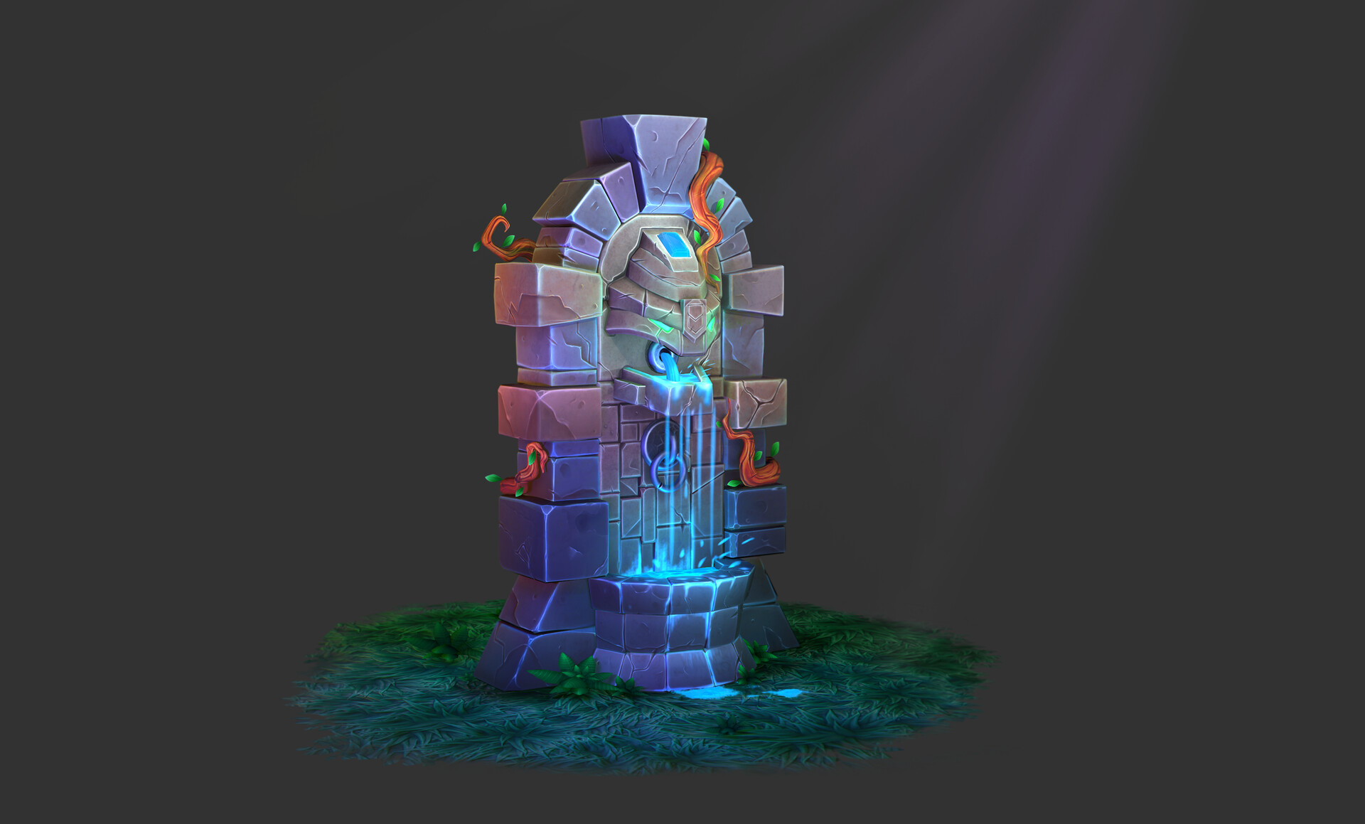ArtStation - Fantasy Fountain