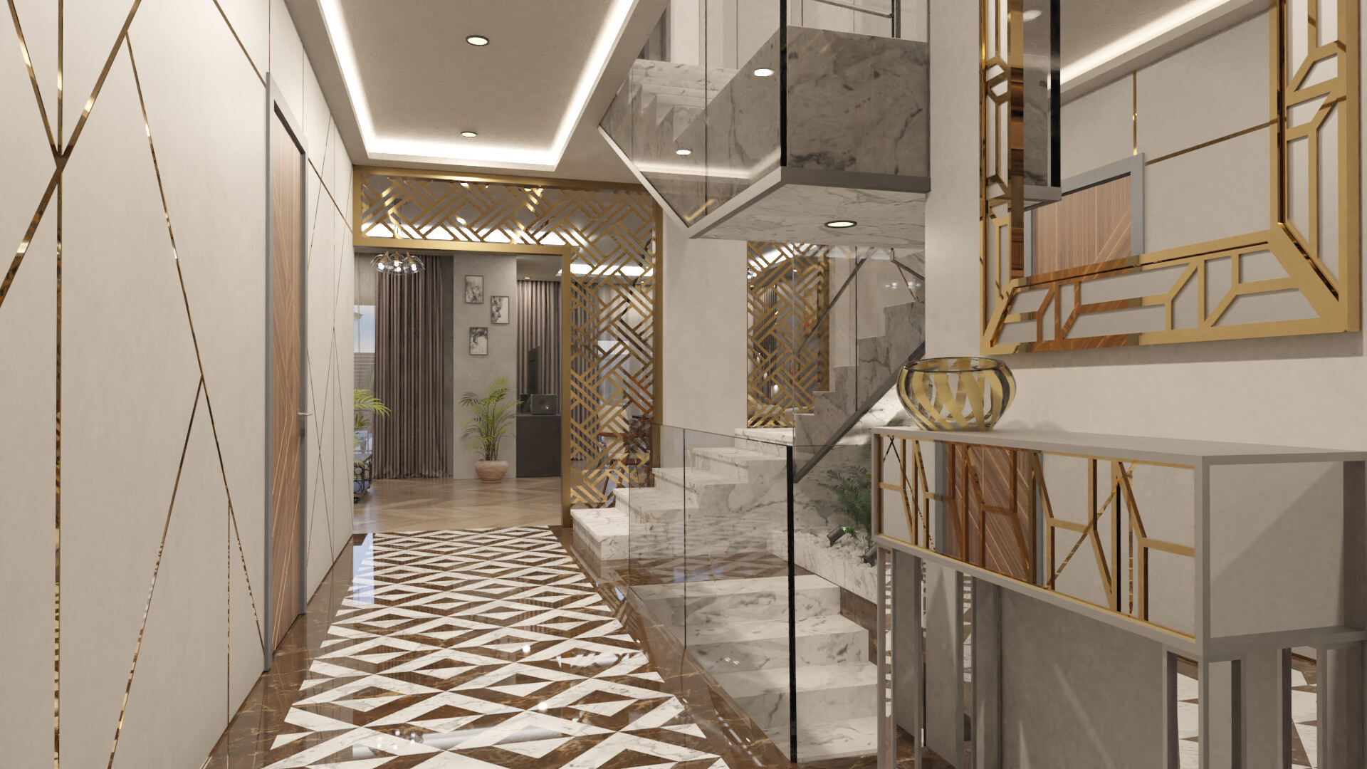 Raymond Gabriel - Villa Interior design - Backyard and roof