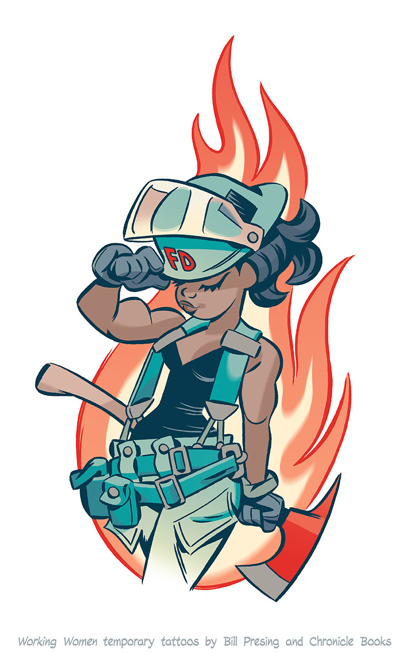 ArtStation - Working Women: The New Pin-up