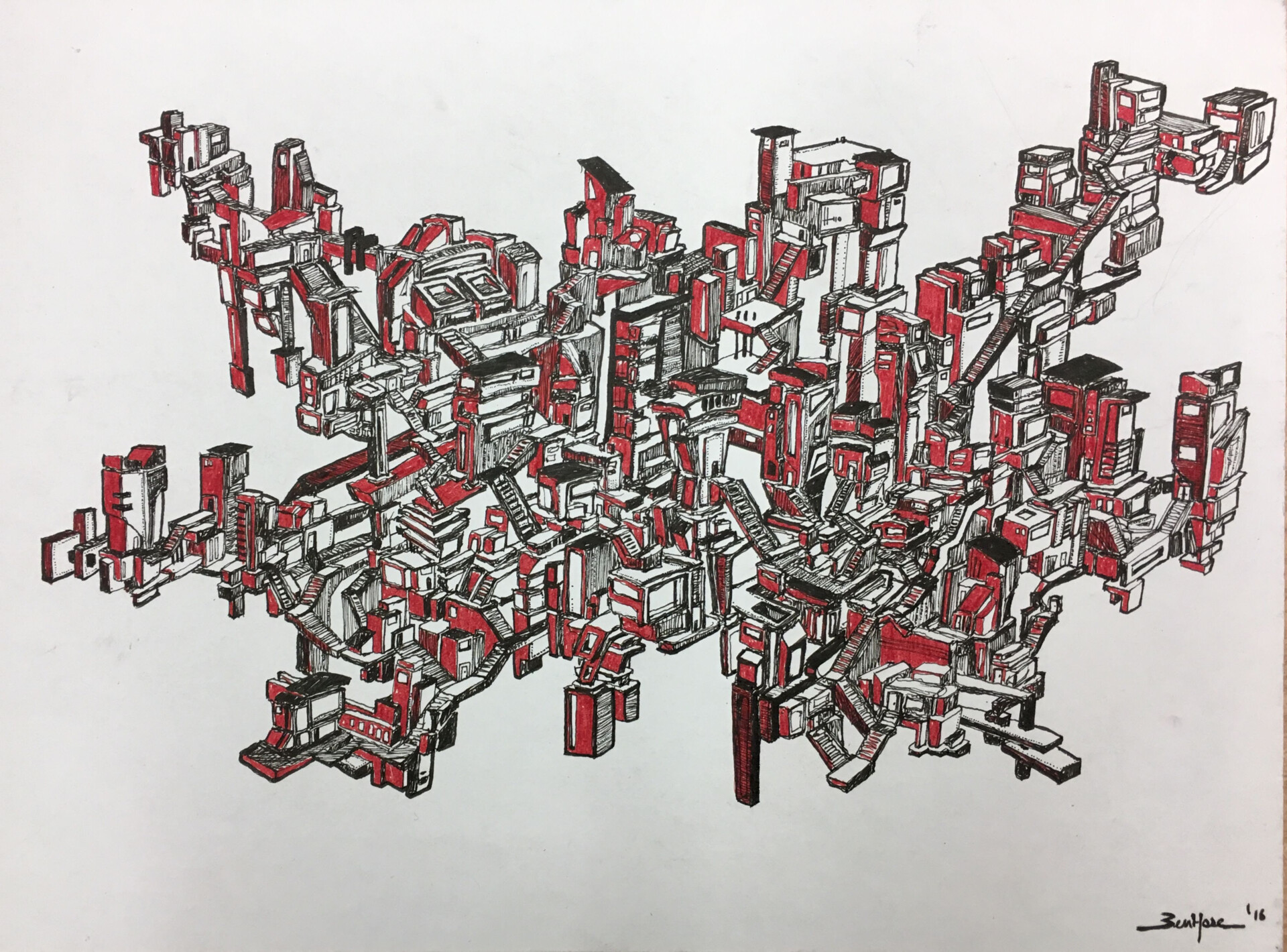 ArtStation - Red castle