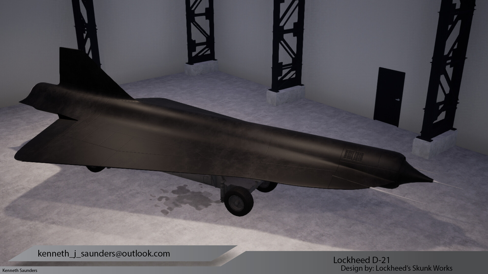 Kenneth Saunders - Lockheed D-21