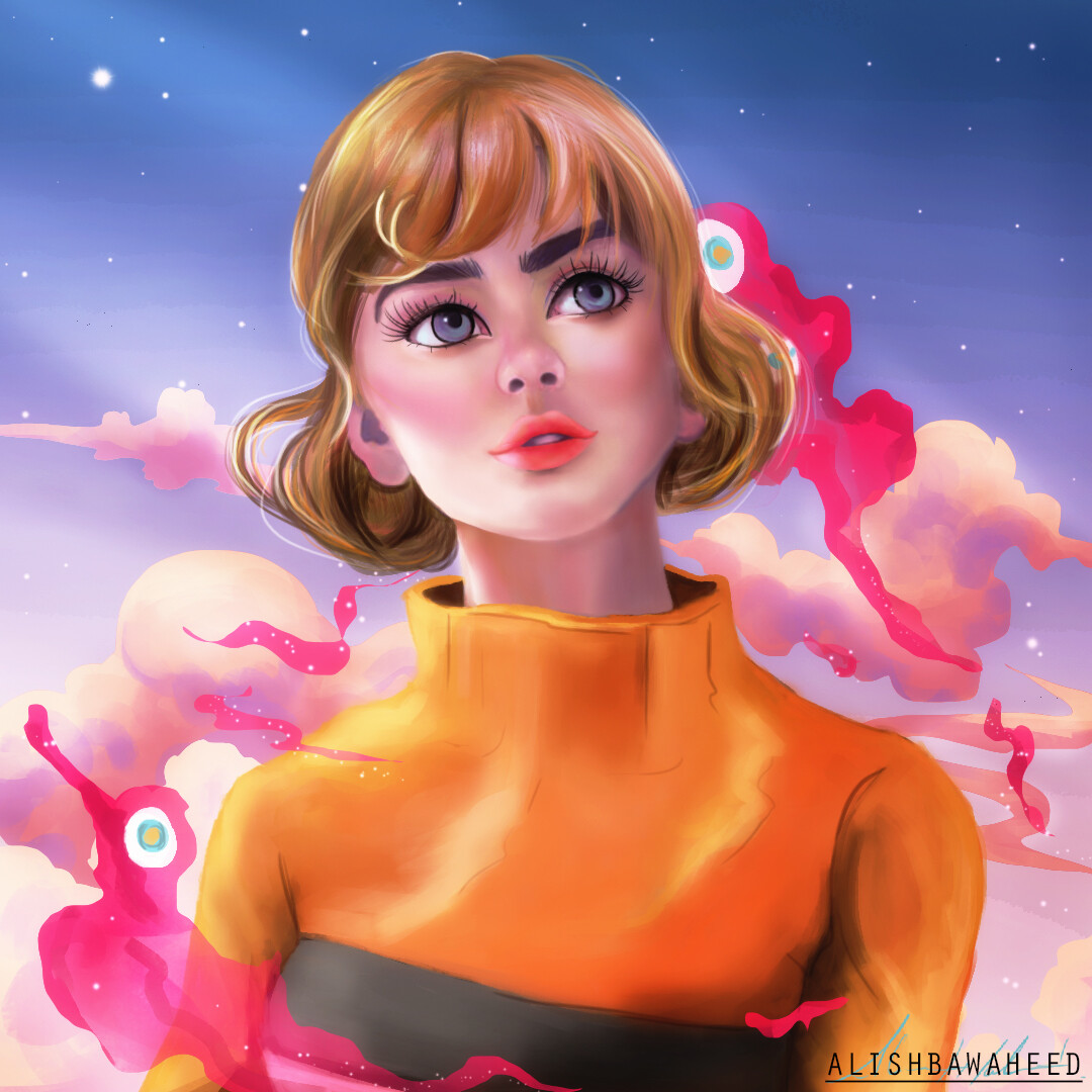 alishba waheed - peacchip oc DTIYS