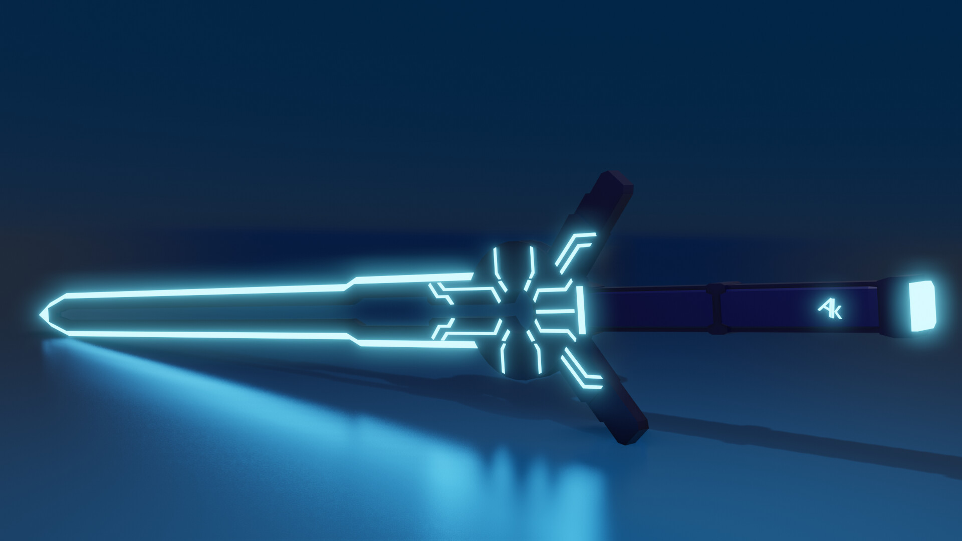 ArtStation - scifi sword