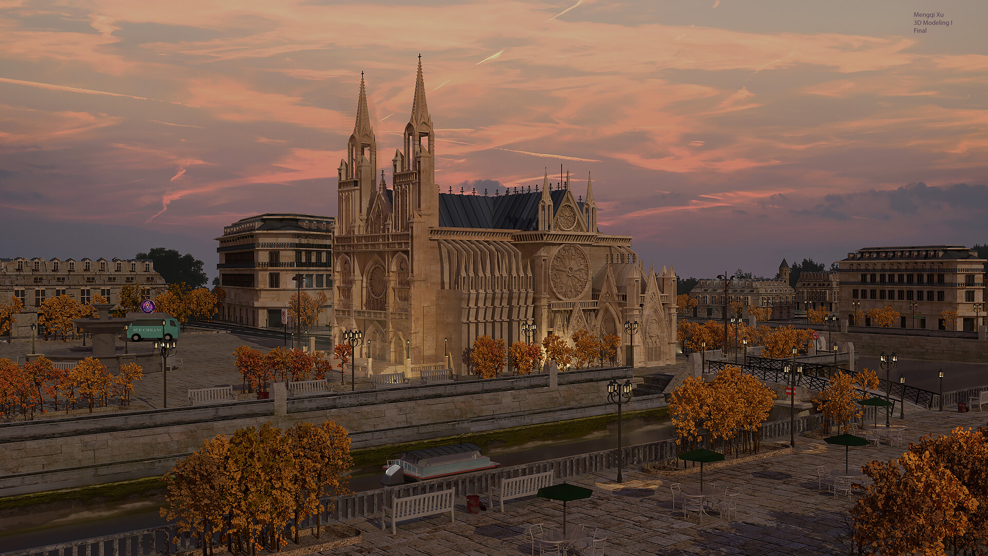 ArtStation - Church 3D Modeling