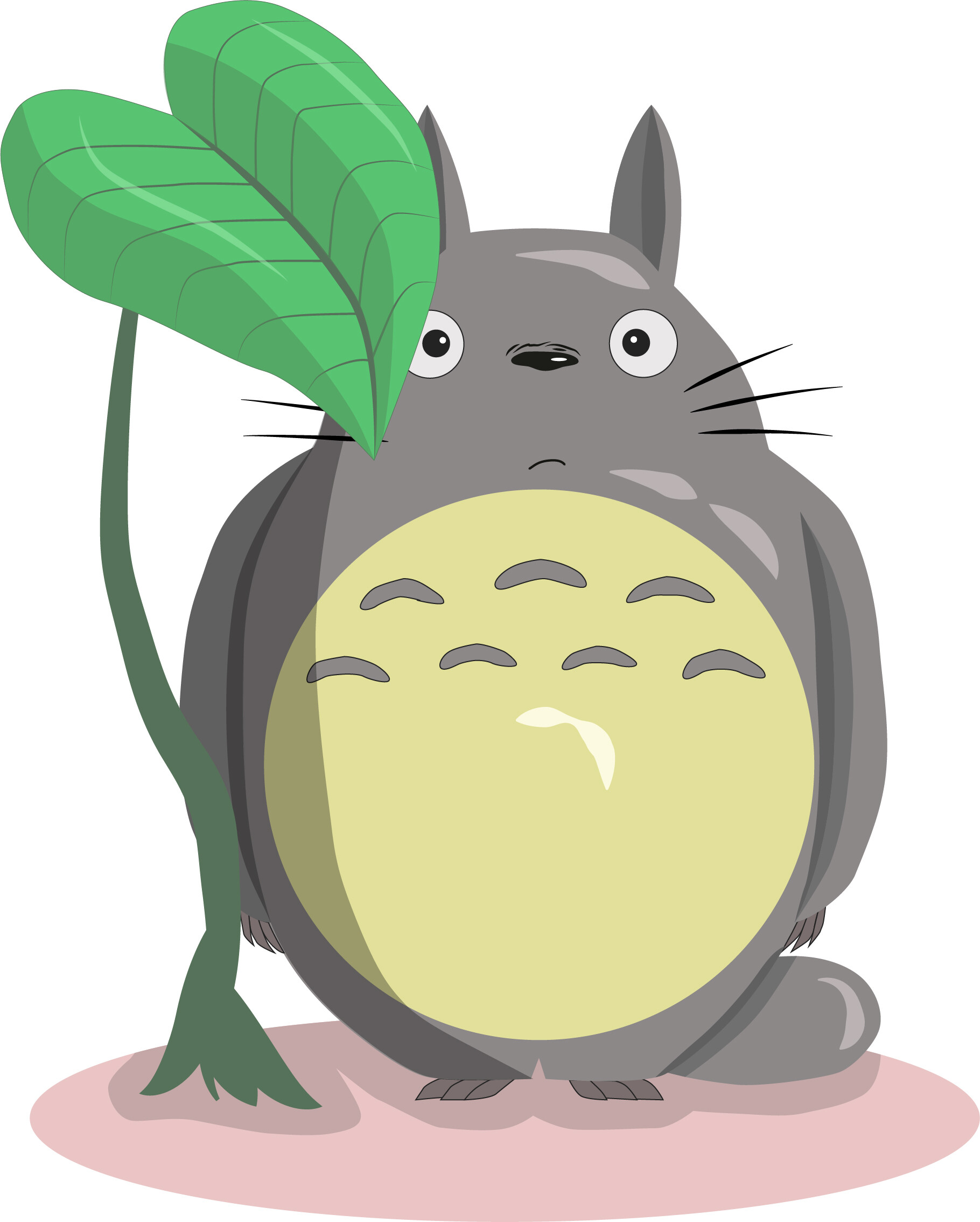 ArtStation - Tororo Under A Leaf