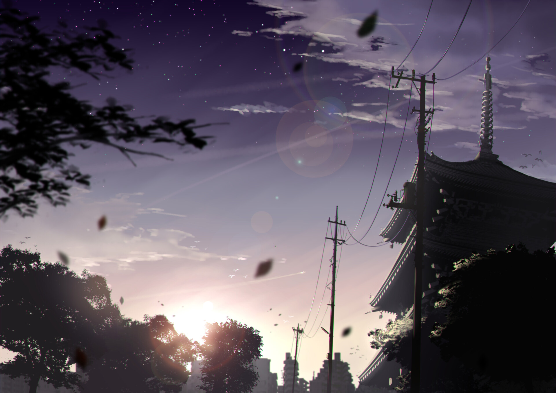 ArtStation - Japanese Temple Backgroud