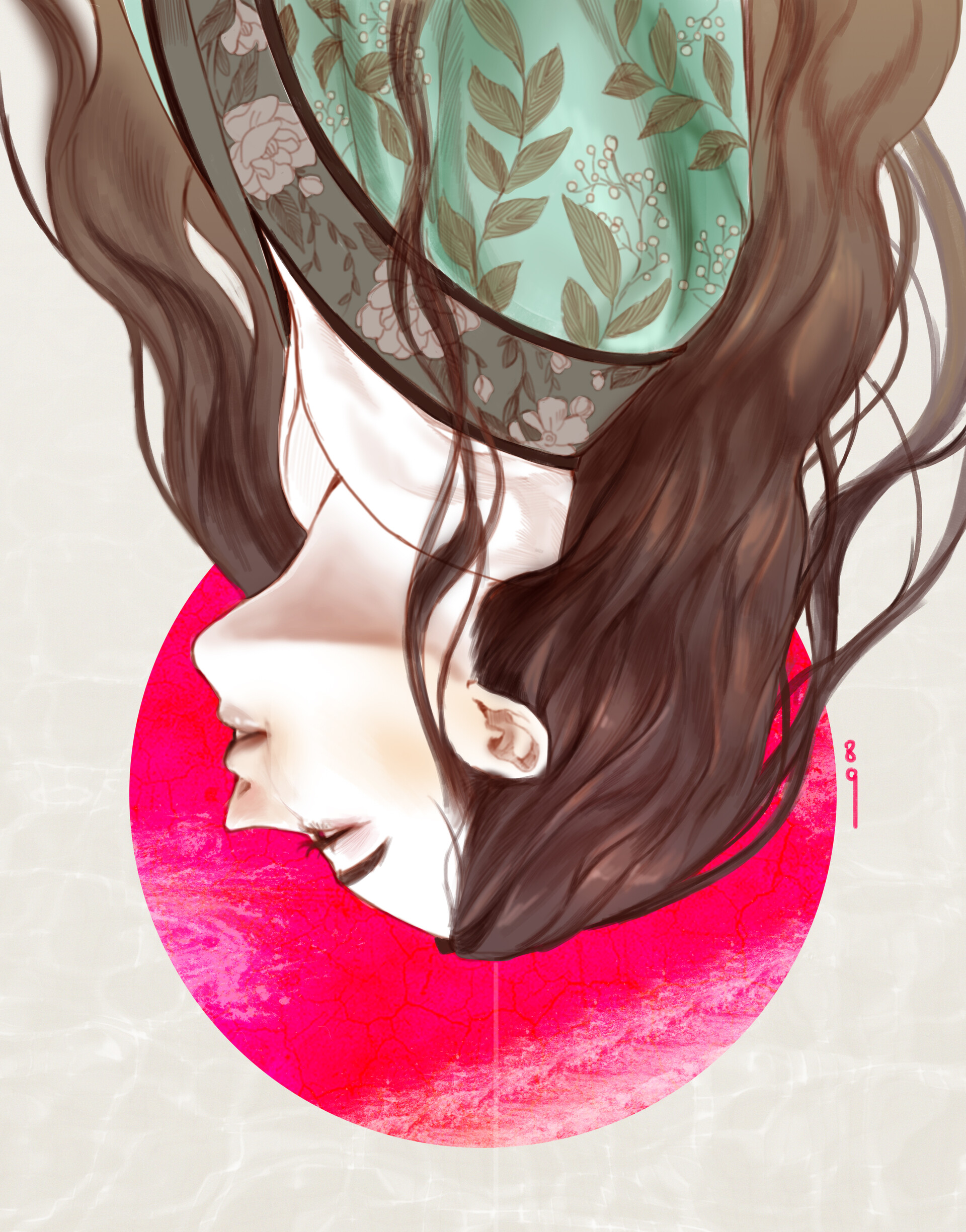 ArtStation - red moon