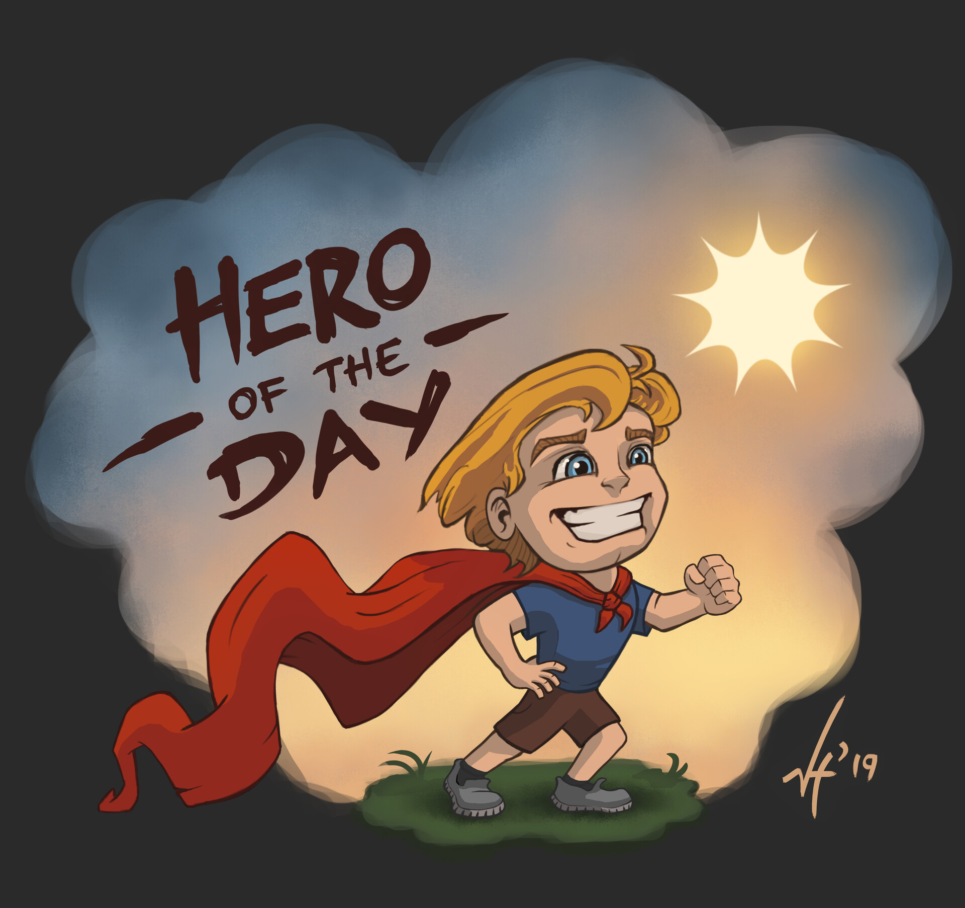 ArtStation - Hero of the Day