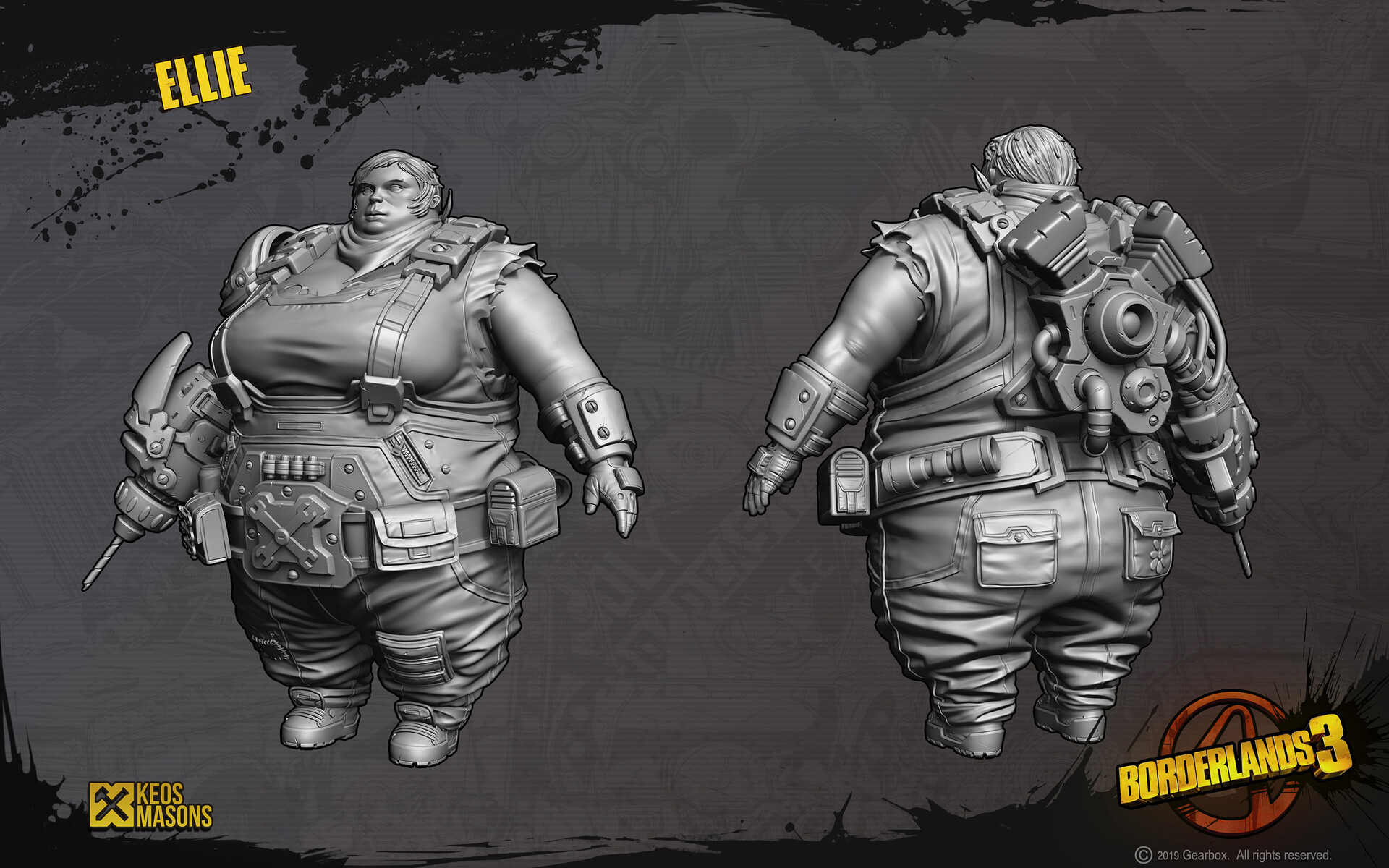 KEOS MASONS - Borderlands 3 - Ellie