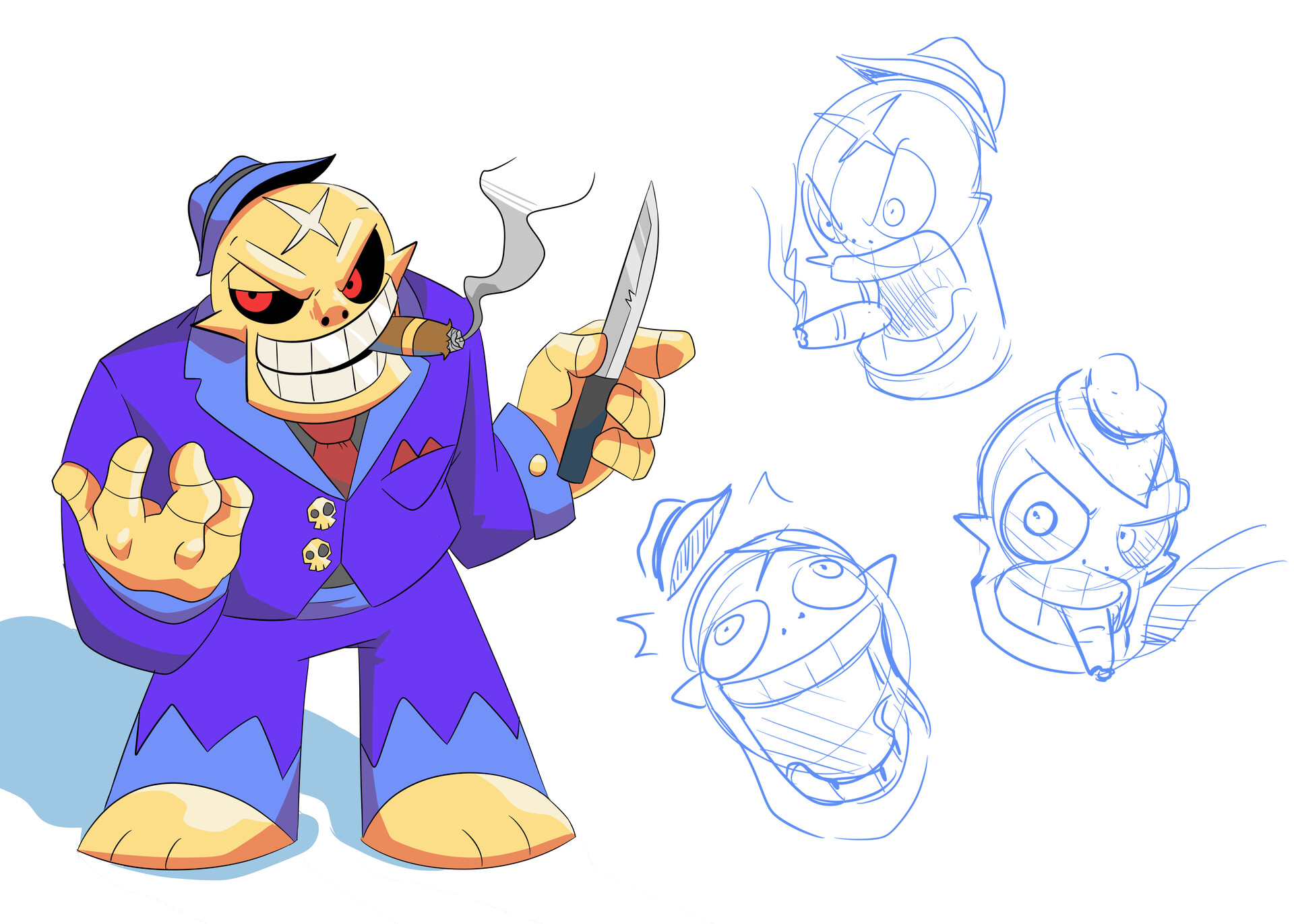 ArtStation - Villain Concept Art