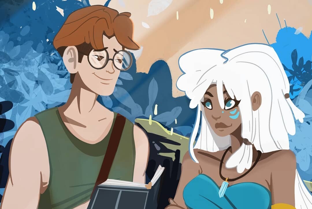 Kida And Milo Fan Art