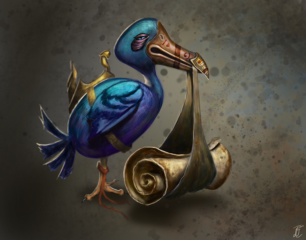 ArtStation - Bird Mount
