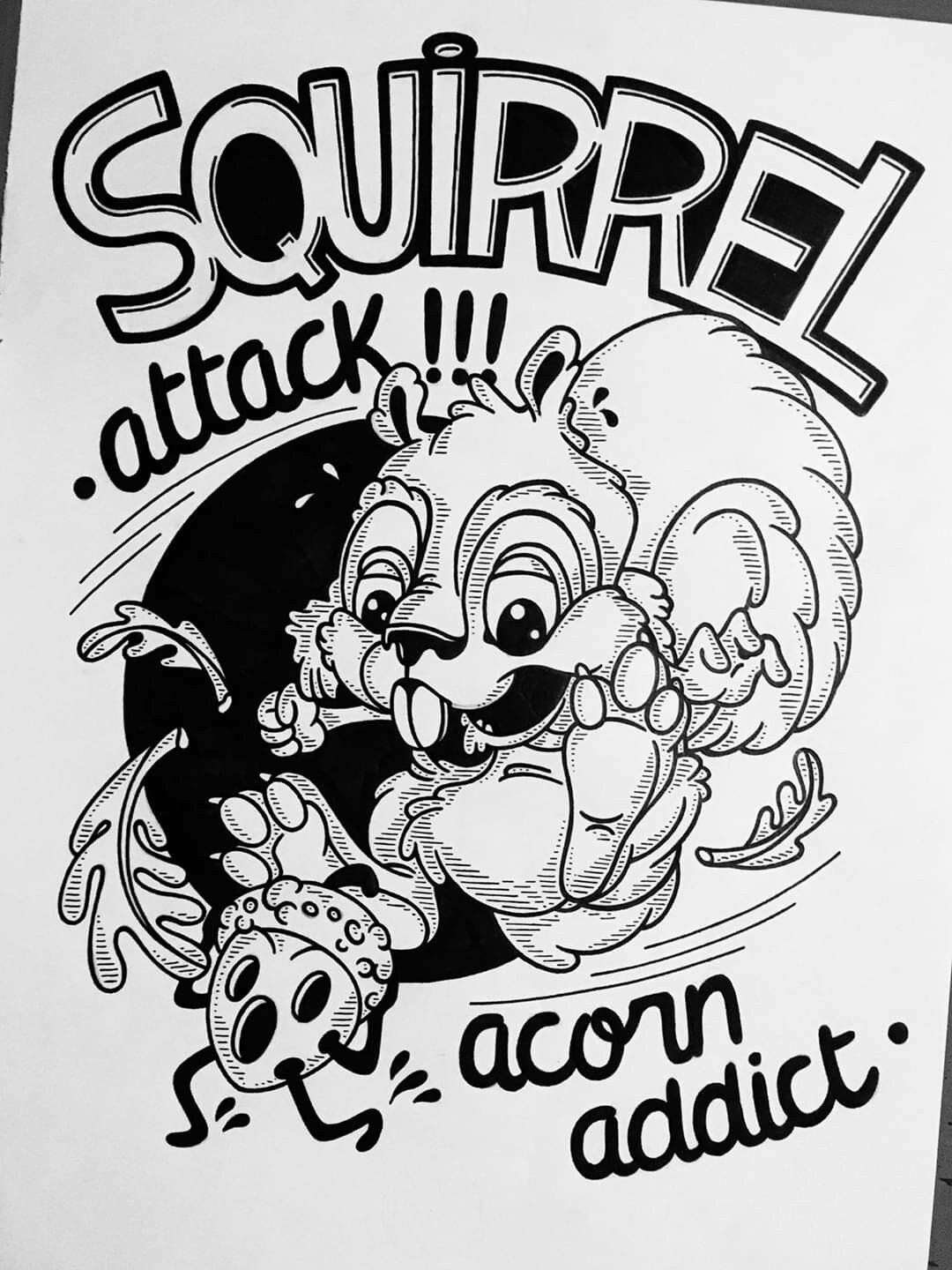 ArtStation - SQUIRREL ATTACK