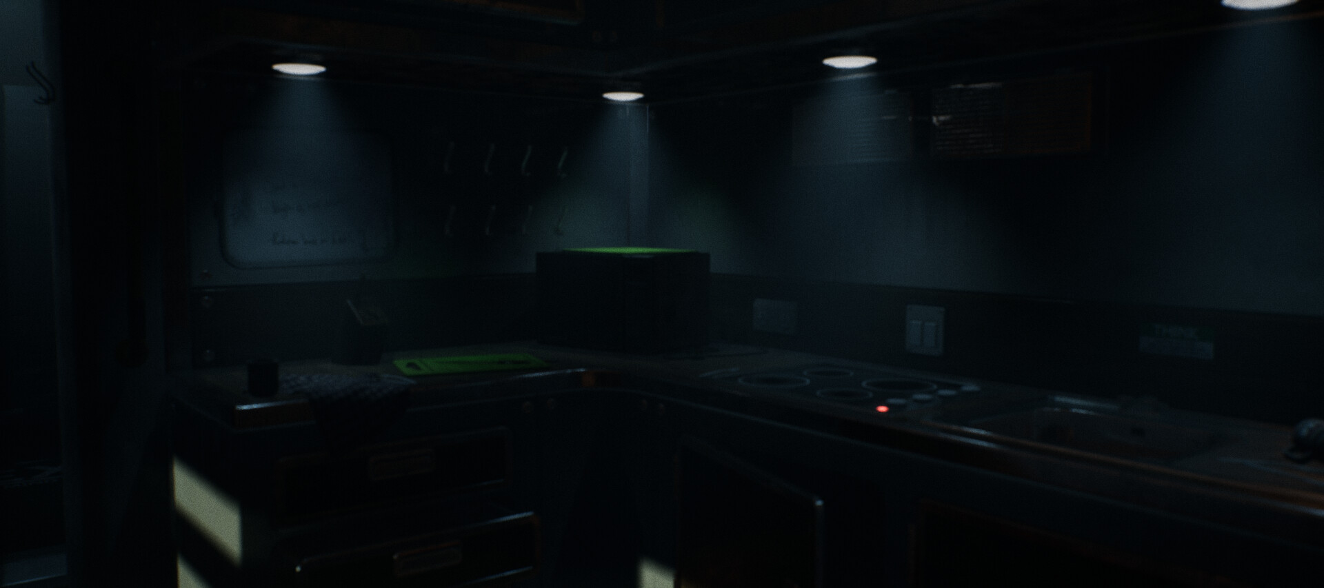 Sheldon Lawrence - Sci-Fi Bunk Lighting Practice
