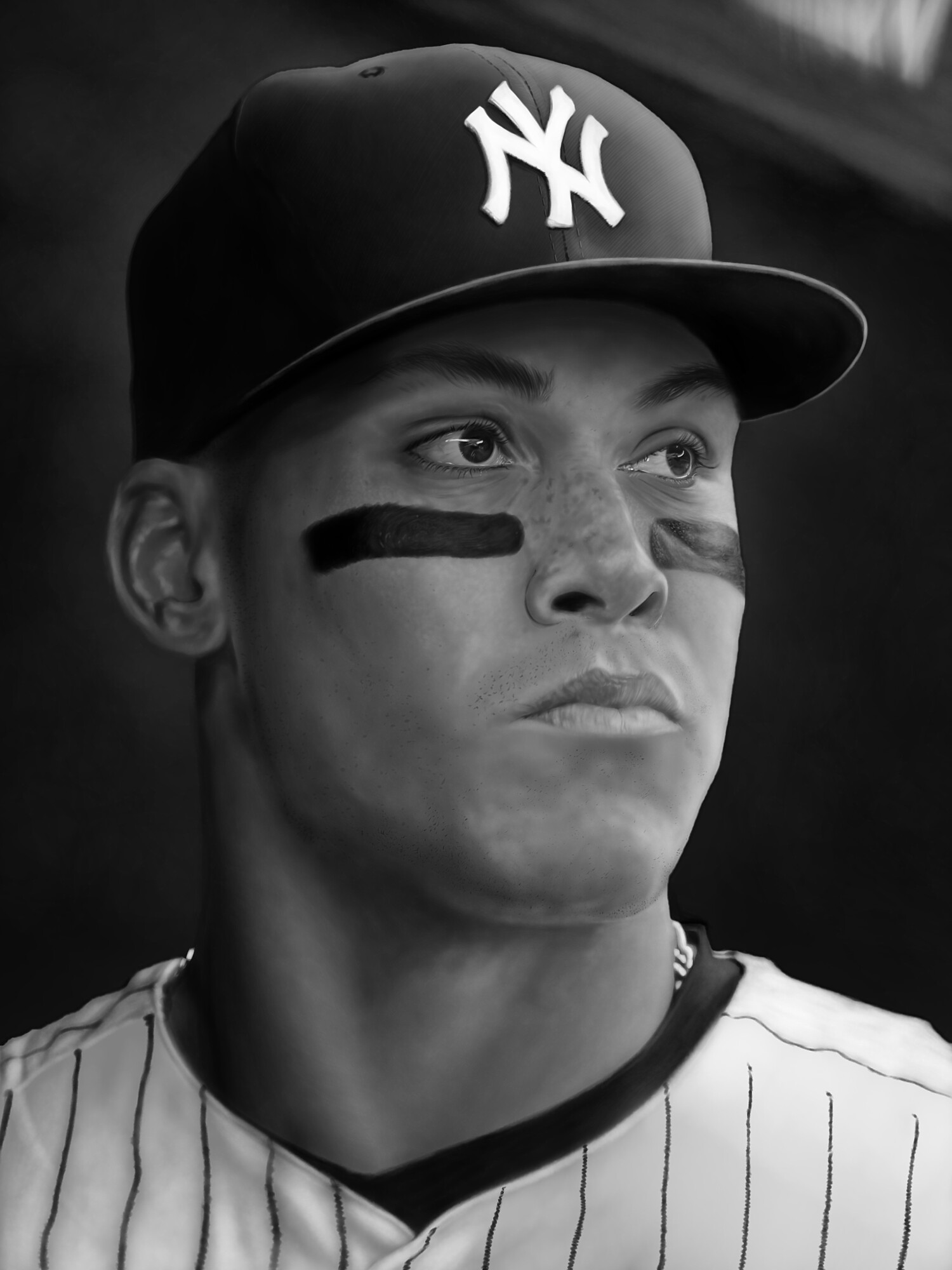 ArtStation - Aaron Judge Digital Portrait