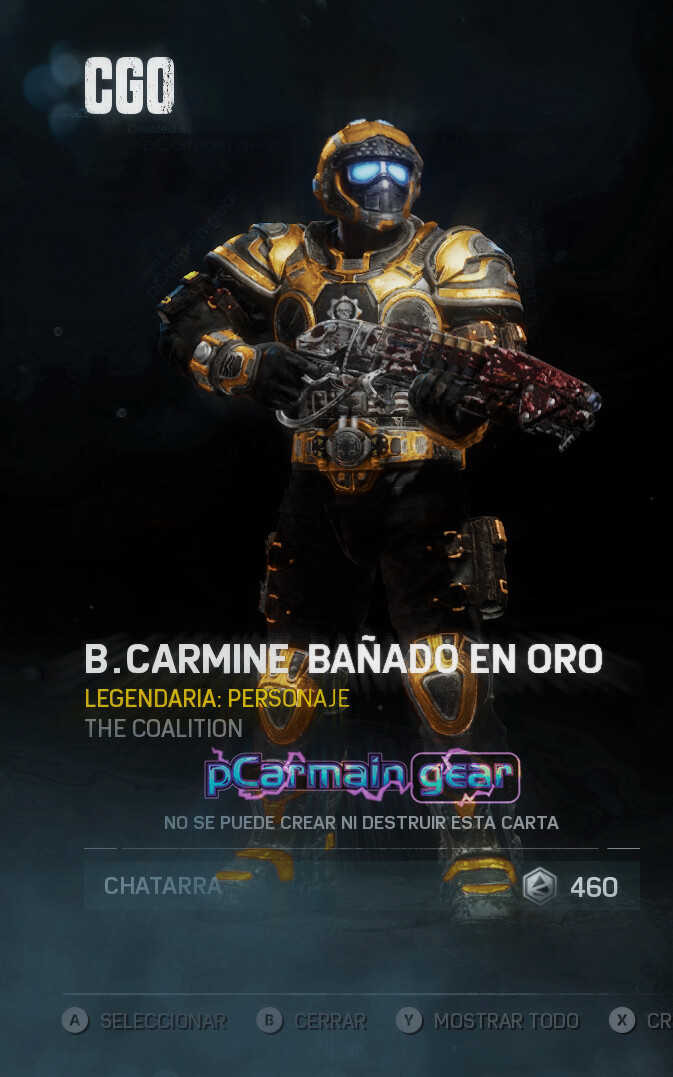 Gears Of War Benjamin Carmine