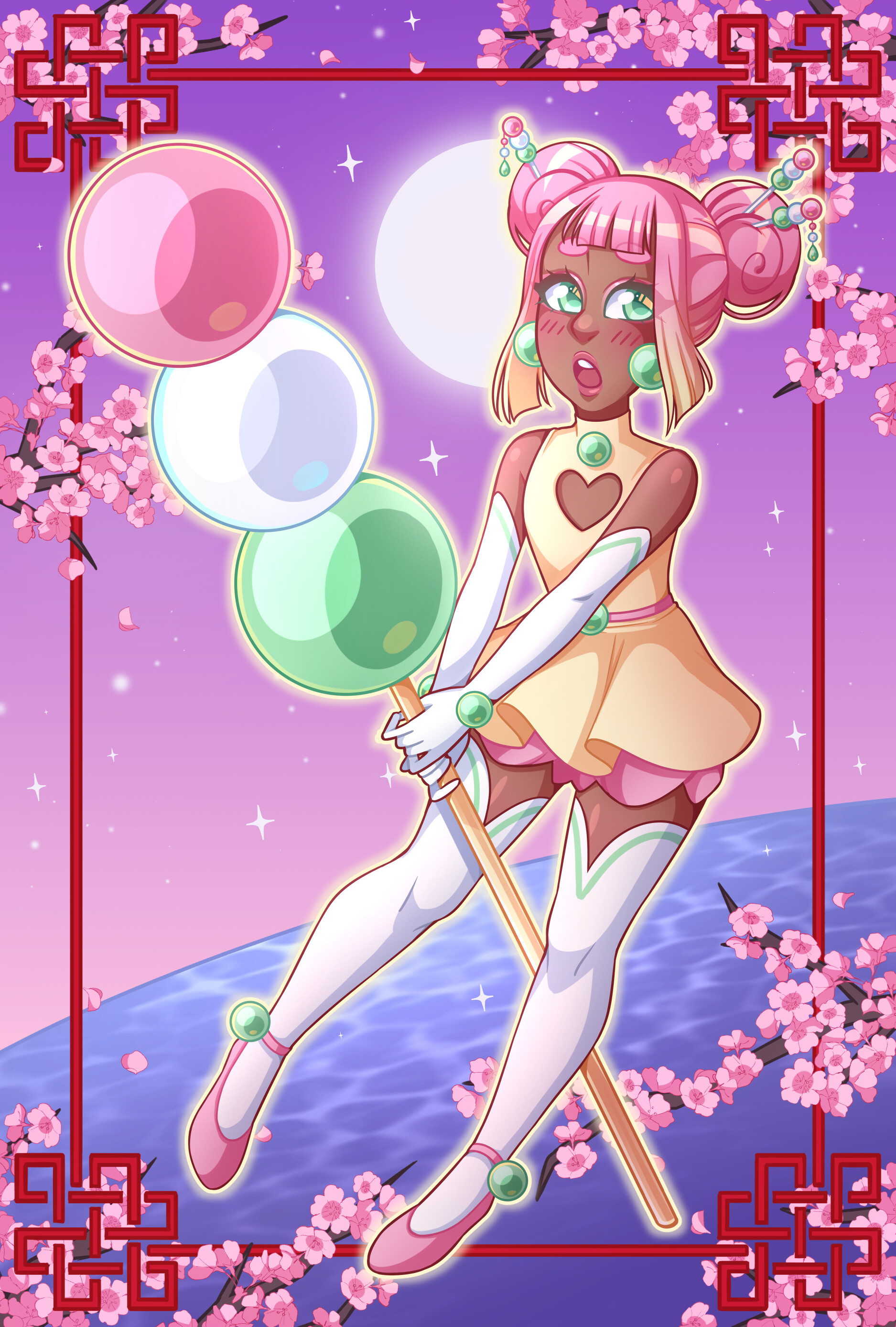 ArtStation - Dango Magical Girl