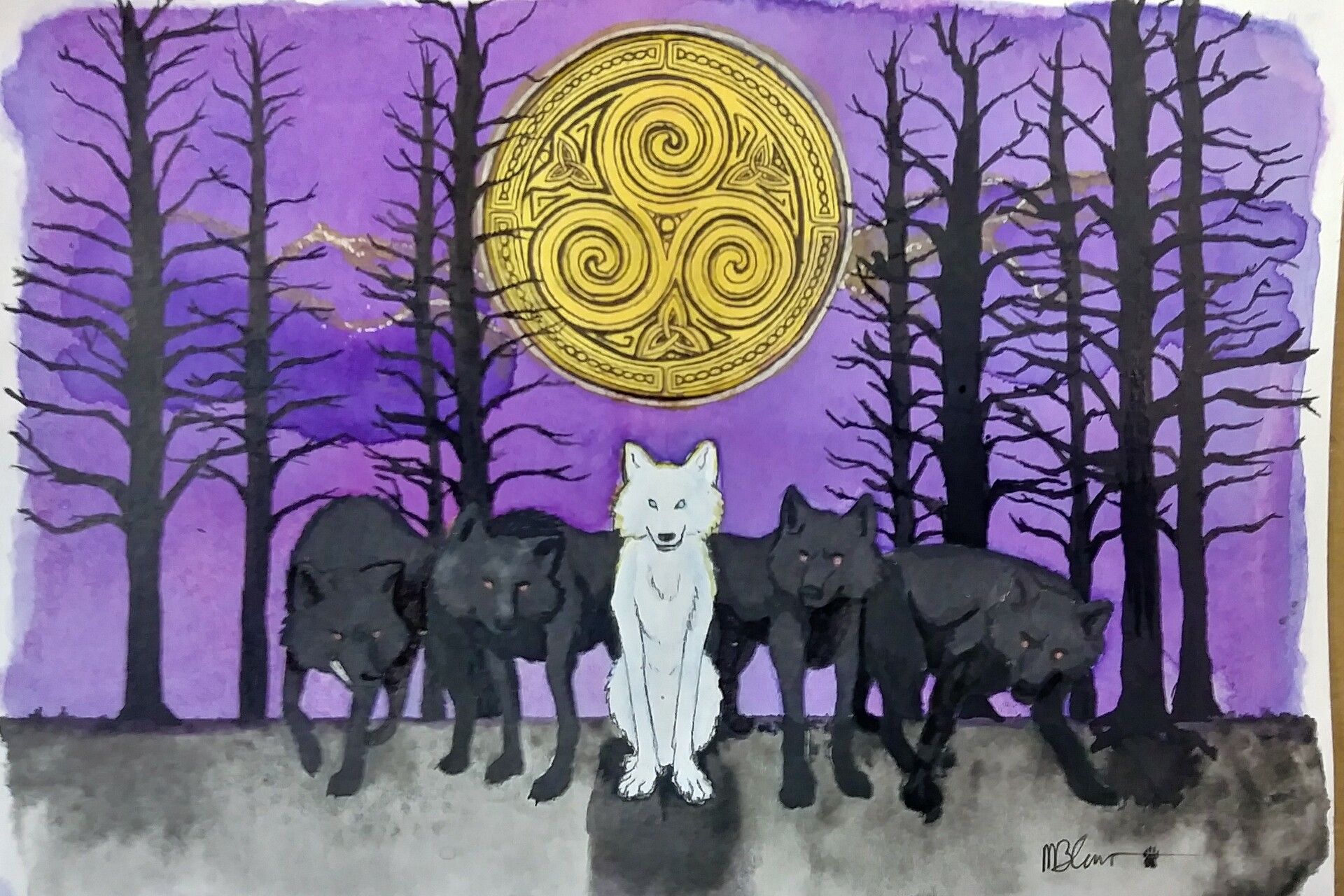 ArtStation - Wild Hunt (Celtic Hunt)