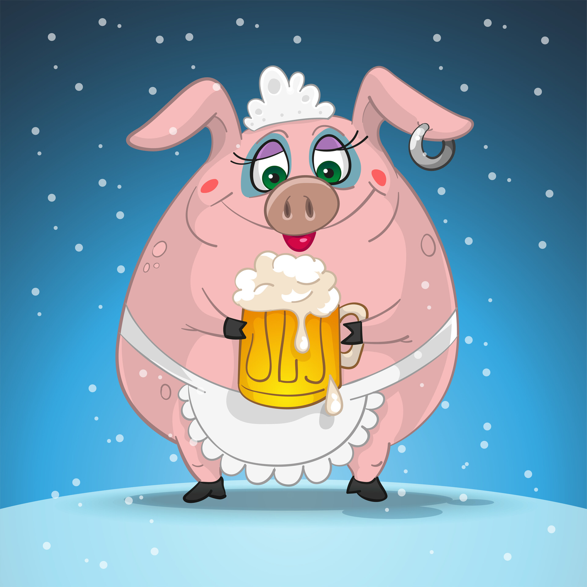 ArtStation - Funny pigs