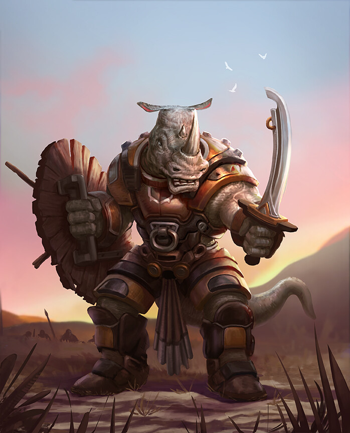 ArtStation - Rhinoferos