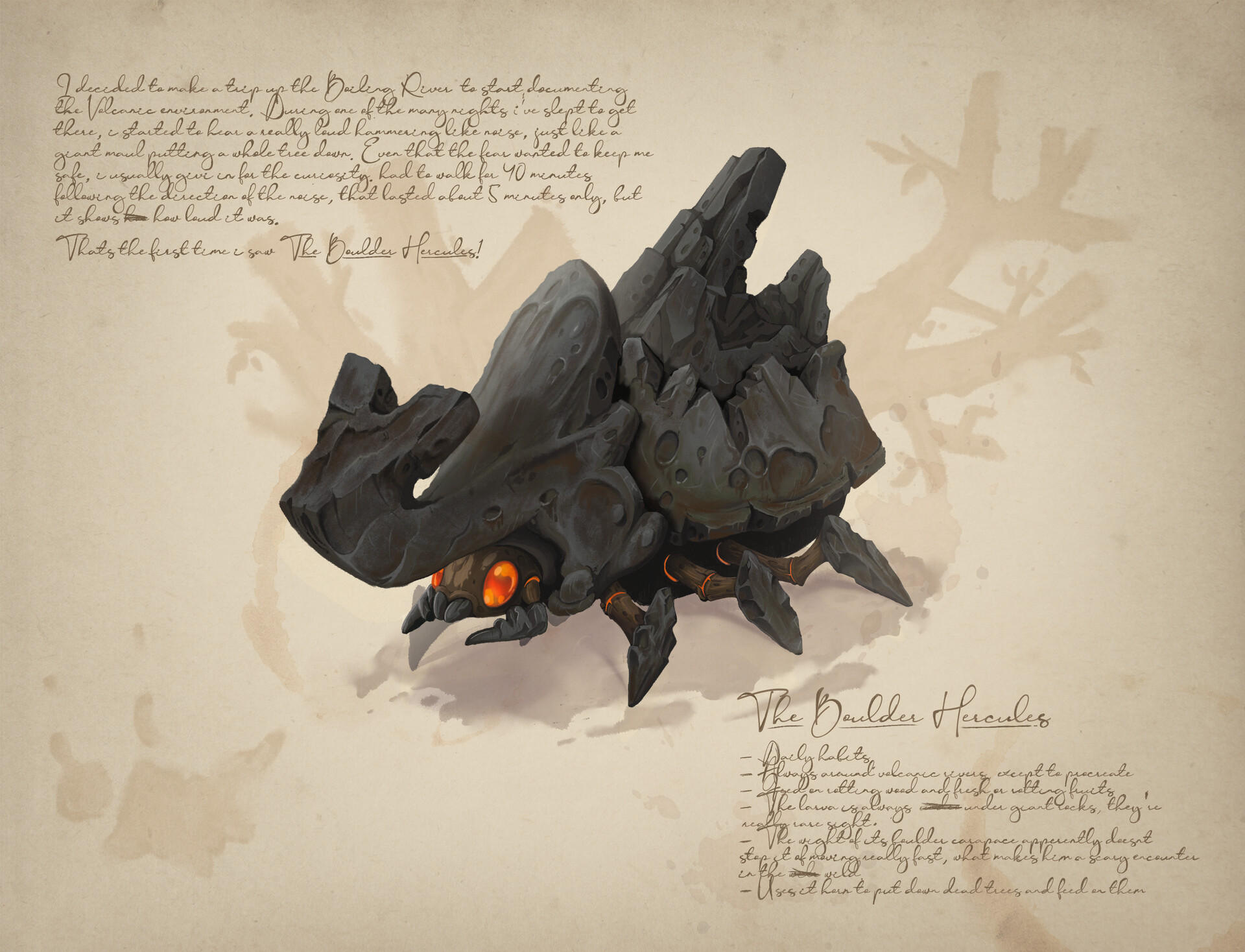 ArtStation - The Boulder Hercules - Explorium