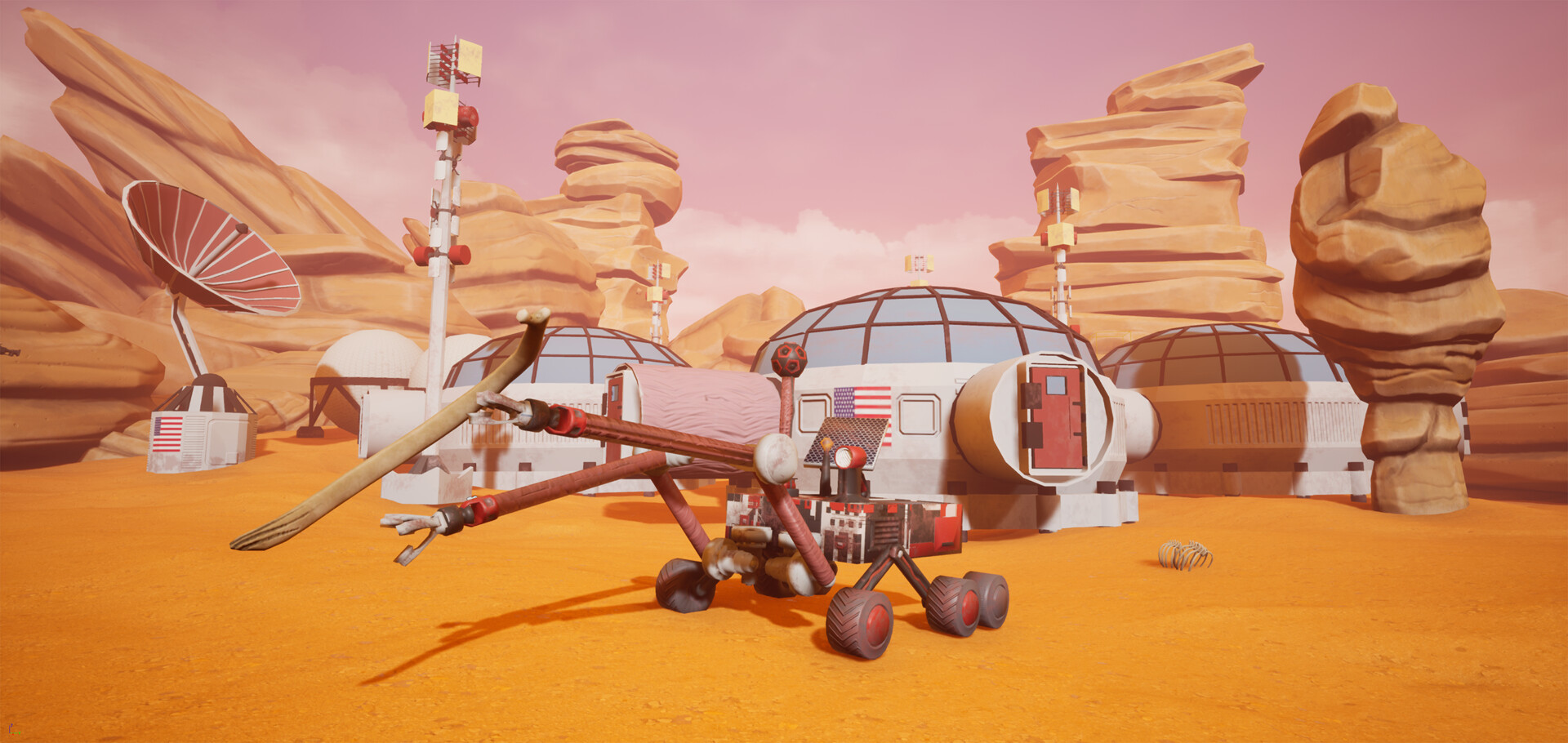 Mars Base Concept