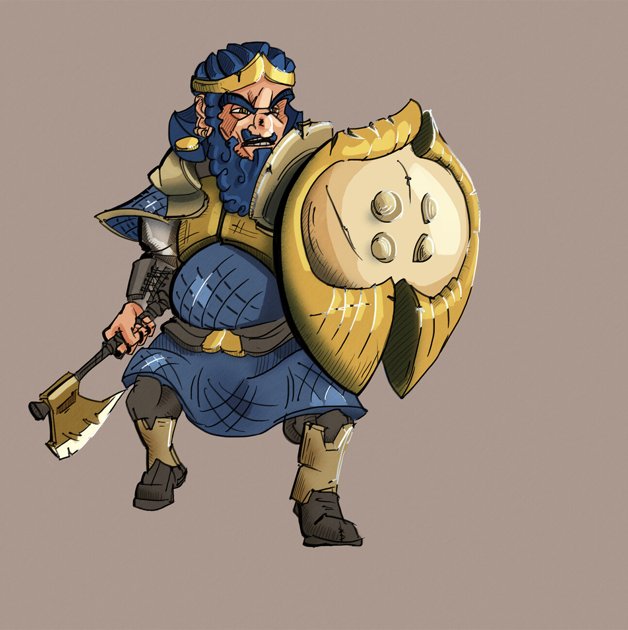 sumerian warrior art