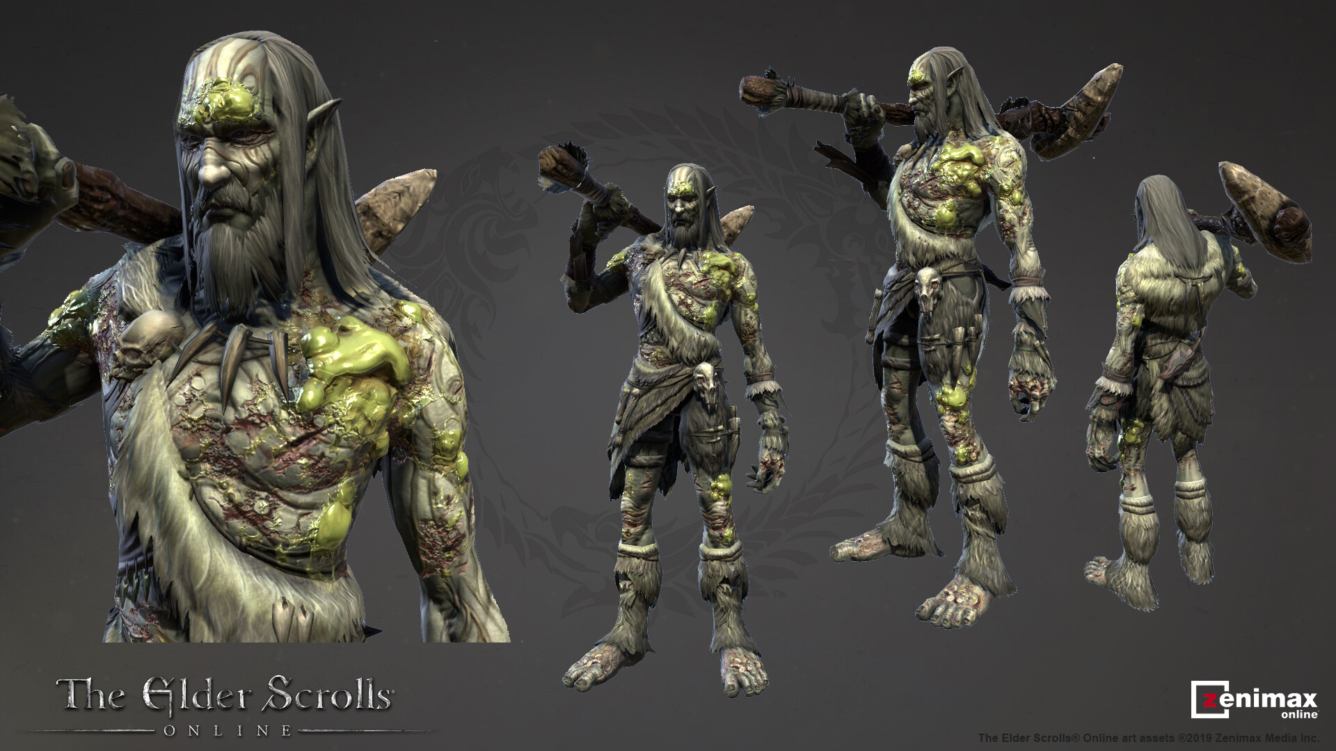 Elder Scrolls Online Character Models